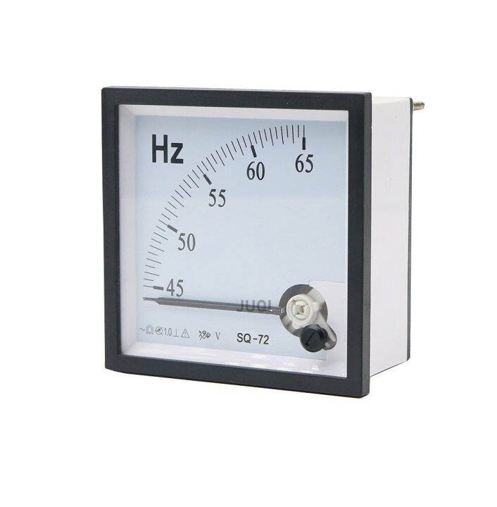 Hz Meter Analog / Frekuensi Frequency Hz Meter Jarum 45~65hz AC 220v ...