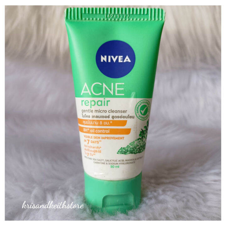 NIVEA Acne Repair Gentle Micro Face Cleanser 50ml | Lazada PH