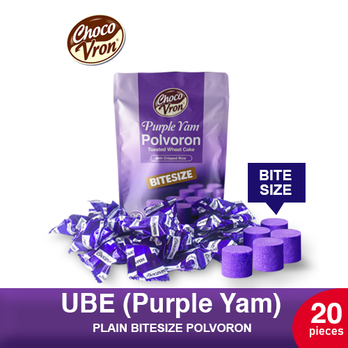 ChocoVron Bite Size Ube with Crisped Rice 60g | Lazada PH