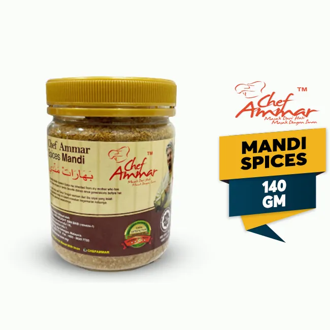 CHEF AMMAR MANDI SPICES MIX (NASI ARAB/ NASI MANDI) 140 GM | Lazada