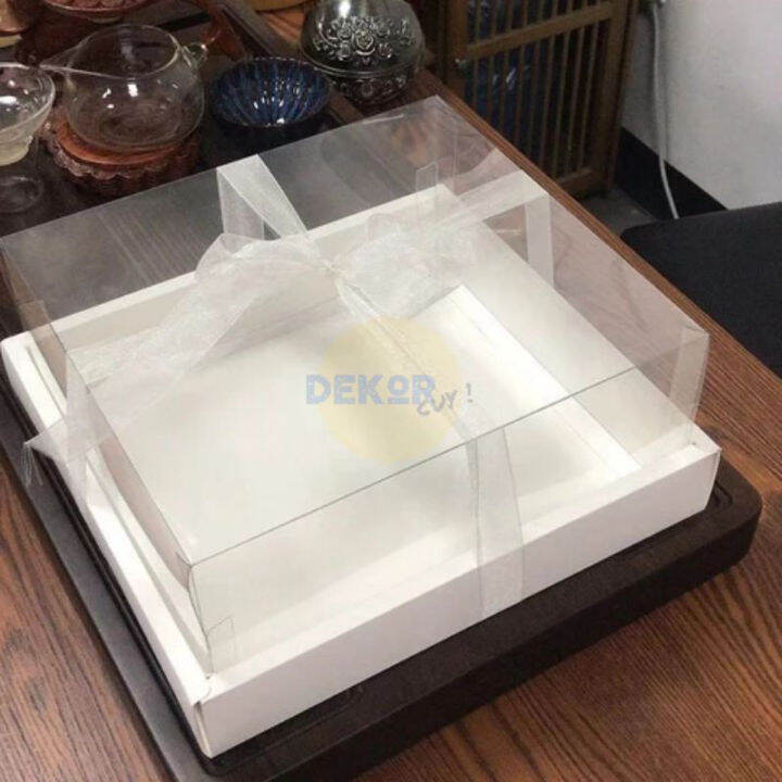 dekorcuy BOX KUE MINIMALIS packaging hampers perlengkapan pastry dan ...
