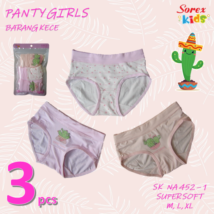 CD Sempak Anak Cewek / Celana Dalam Kancut Anak Perempuan Extra Lembut ...