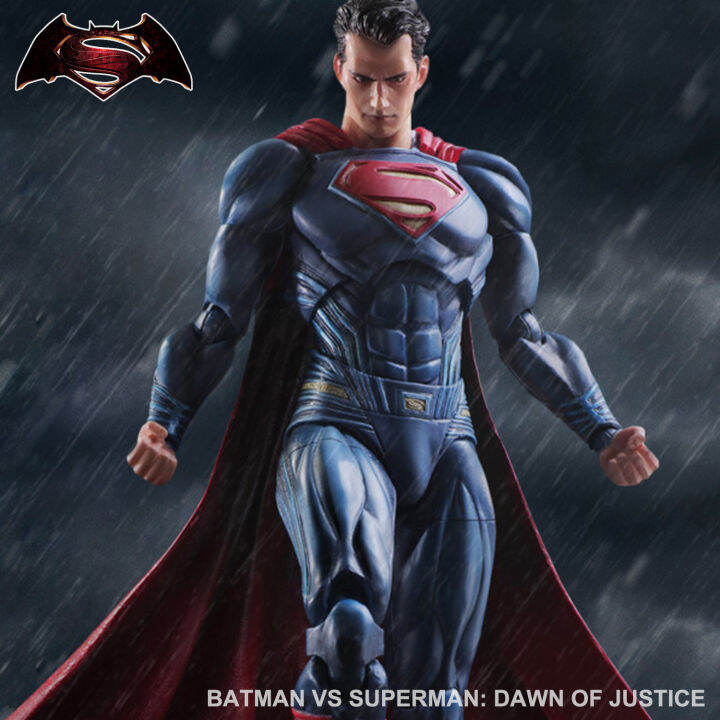 Model โมเดล Figma ฟิกม่า Figure Action Play arts Kai DC จากหนังดัง Batman vs Superman Dawn of ...