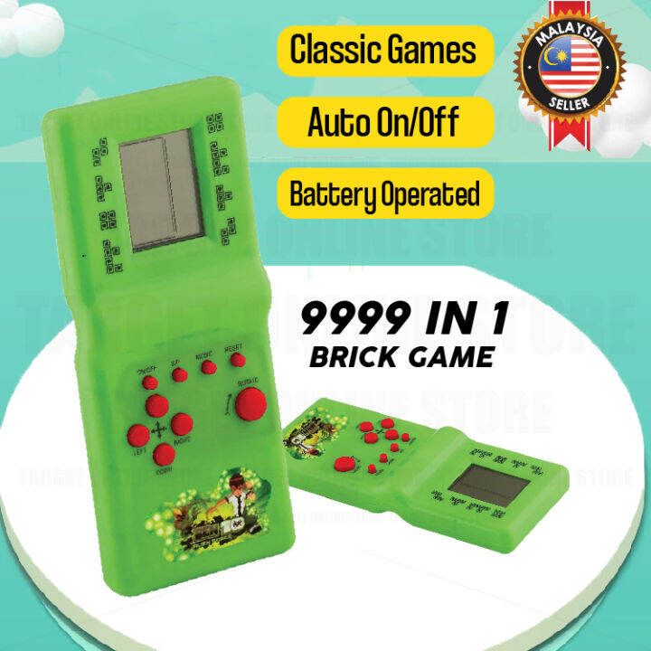 9999 in 1 Tetris Brick Games Classic Retro Nostalgic Multigame Station ...