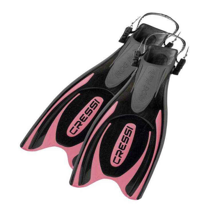 Adult adjustable FROG PLUS FINS: XS/S (36/39), S/M (40/42) - Black ...