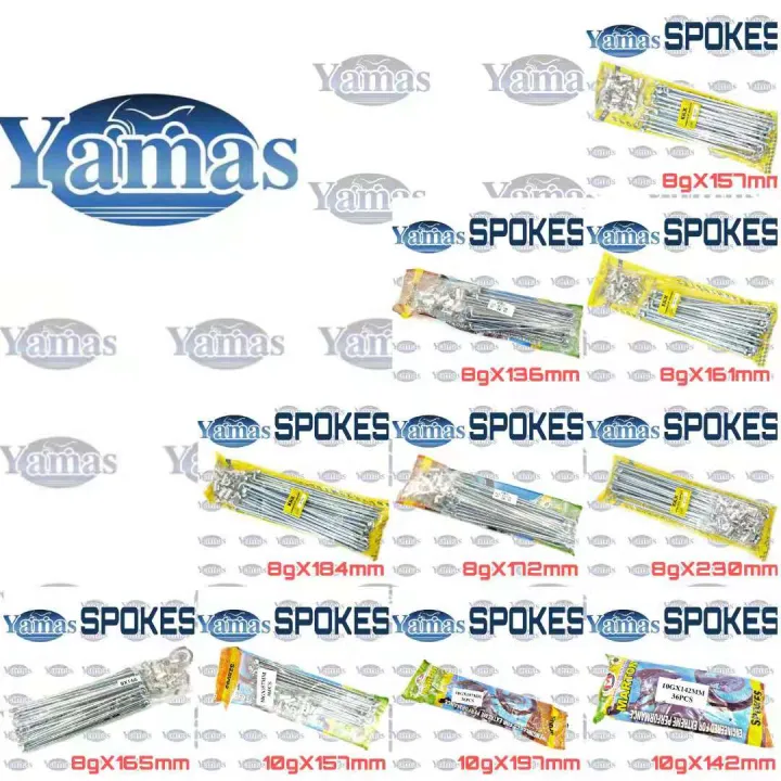 MOTORCYCLE STAINLESS STEEL RIOS SPOKES WITH NIPPLES | Lazada PH