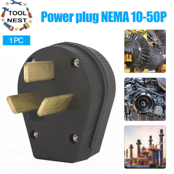 Tool Nest 1 PC For Generator Dryer Power Plug Male Plug NEMA 10-50P ...