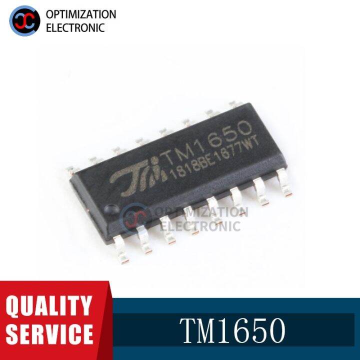 New day micro original authentic TM1650 SOP16 LED driver control/keyboard scanning integrated ...