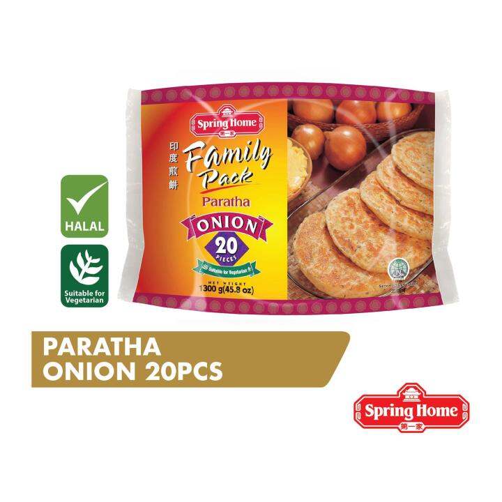 Spring Home Roti Paratha - Onion 20's - Frozen | Lazada Singapore