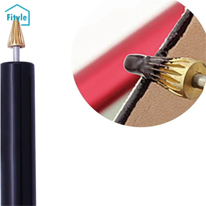Fityle Brass Top Edge Dye Roller Oil Pen Applicator Belt Painting ...