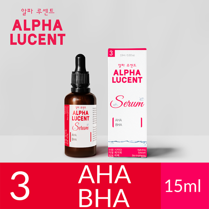 Alpha Lucent Serum 3(AHA + BHA) | Lazada PH