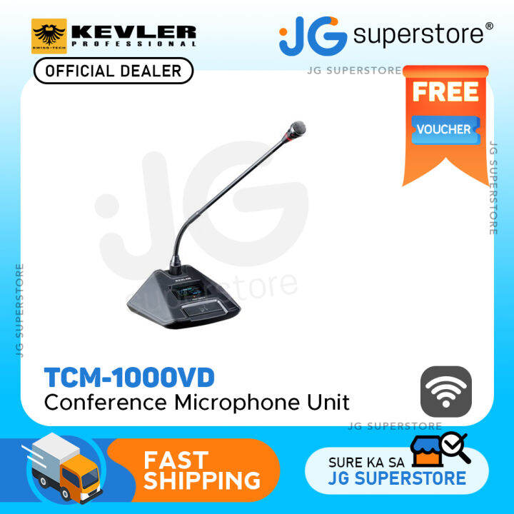 KEVLER TCM Series Wireless Conference Microphone Unit with ...