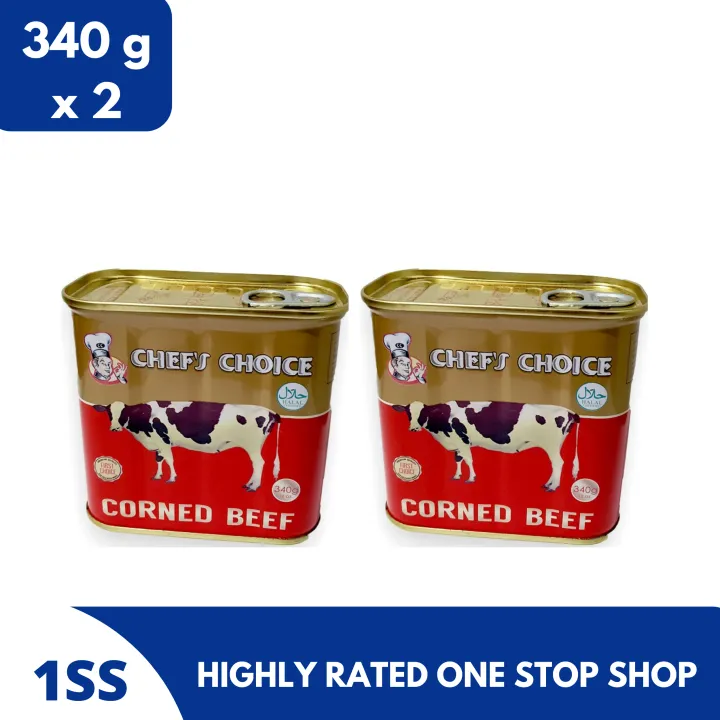 Chefs Choice Corned Beef 340g Set of 2 | Lazada PH