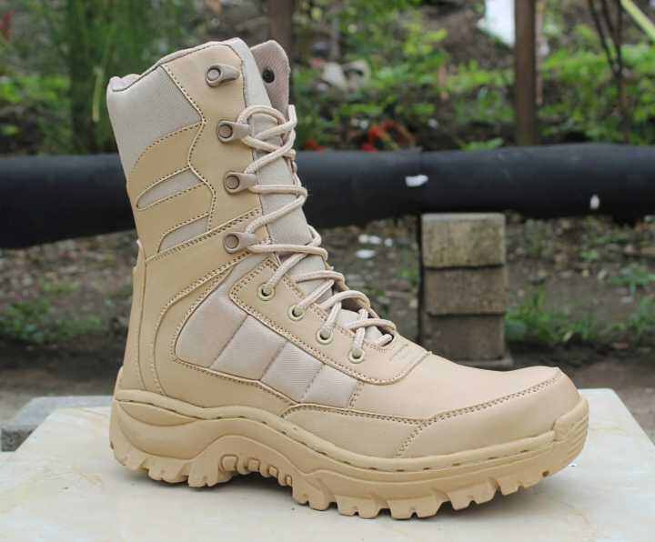 SEPATU SAFETY BOTS PDL PREDATORE TNI POLRI POLPP DAMKAR GURUN TACTICAL ...