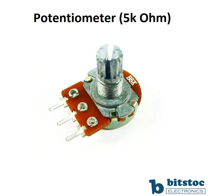 Potentiometer - 5k Ohm (2pcs pack) | Lazada PH