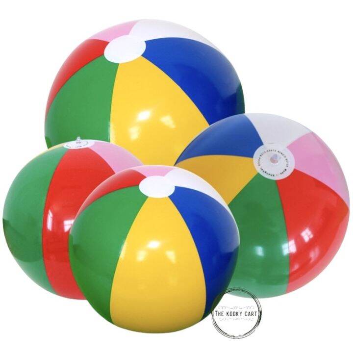 Kids Beach Ball Inflatable Swimming Floater Kids Floaters Balls Summer ...