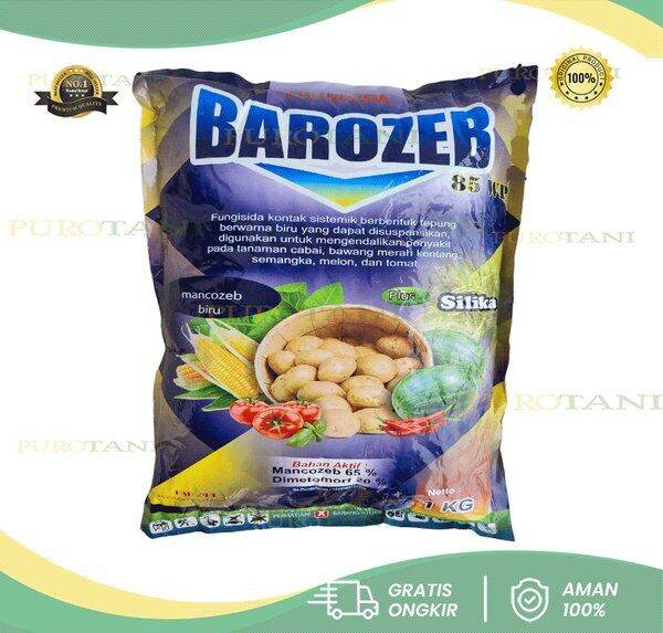 Fungisida Mancozeb Biru PlusSilika Barozeb 85WP 1kg | Lazada Indonesia