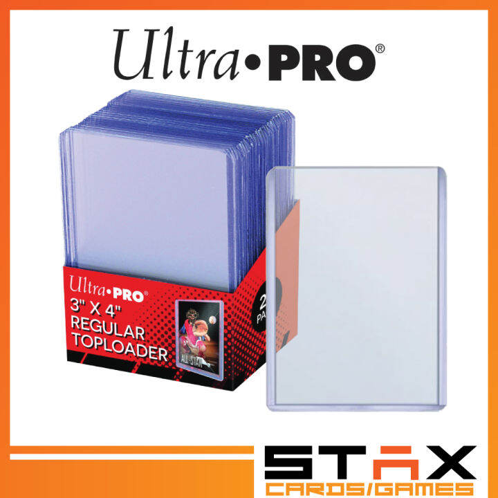 Ultra Pro: 3"x4" Toploader จำนวน 1 ชิ้น [กรอบแข็งสำหรับใส่การ์ด ...