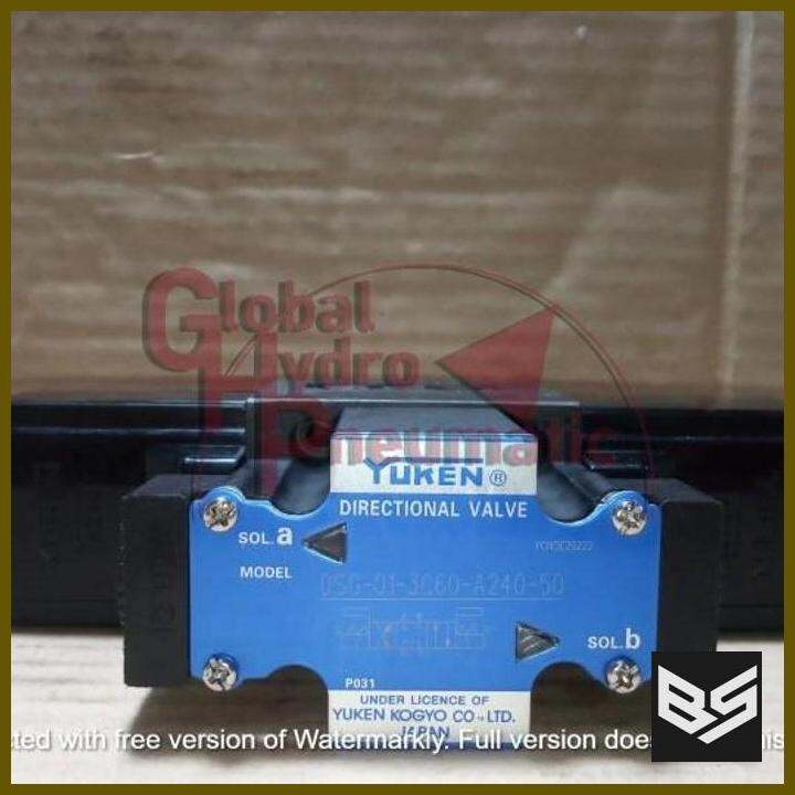 SOLENOID VALVE YUKEN YUCI HYDRAULIC DSG-01-3C60-A240-50 AC220 VOLT - BIMASAKTI7 | Lazada Indonesia