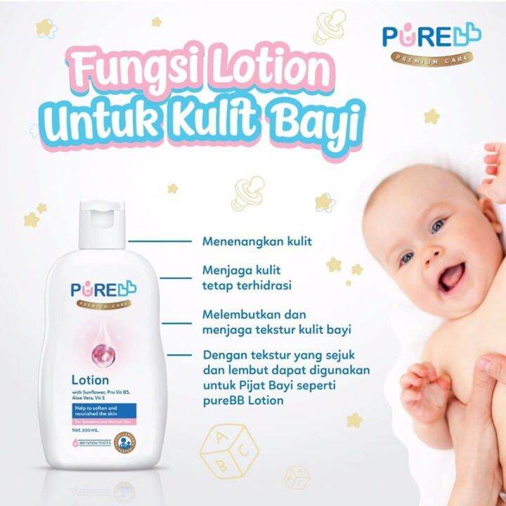 PURE Baby Lotion 80ml / lotion bayi | Lazada Indonesia
