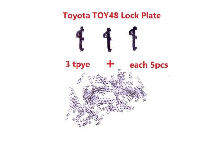 15pcs Type 1.3.5 Each 50pcs Toy48 Car Lock Reed Auto Lock Repair Kits ...