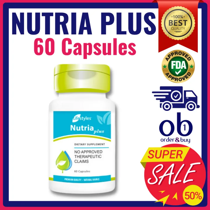 NUTRIA Plus Lifestyles 60 Capsules | Lazada PH