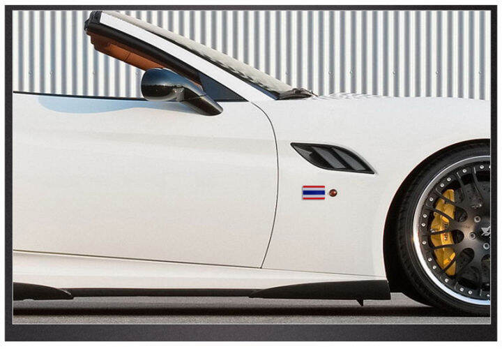 BuyV Thailand Flag Aluminum Sticker Car Motorcycle Scooter Decorative ...