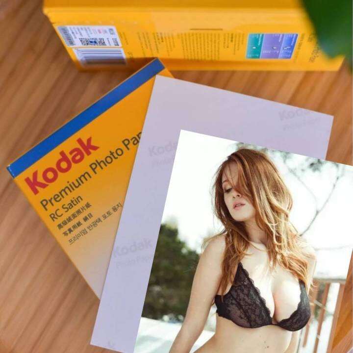 Kodak กระดาษโฟโต้โกดักผิวด้าน 270g.4R (4 "x6") 100 แผ่นกระดาษพิมพ์ภาพคุณภาพสูง | Lazada.co.th