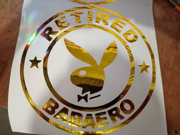 Retired babaero motorcycle and car ticker decals | Lazada PH