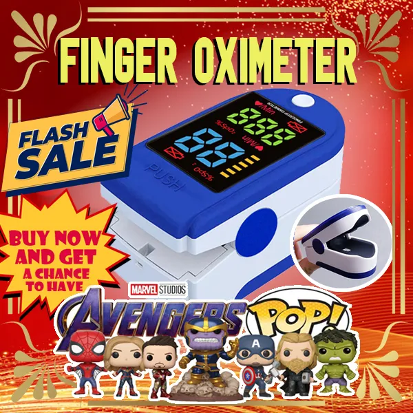 [BEST SELLING] Original Accurate Finger Pulse Oximeter Saturation ...