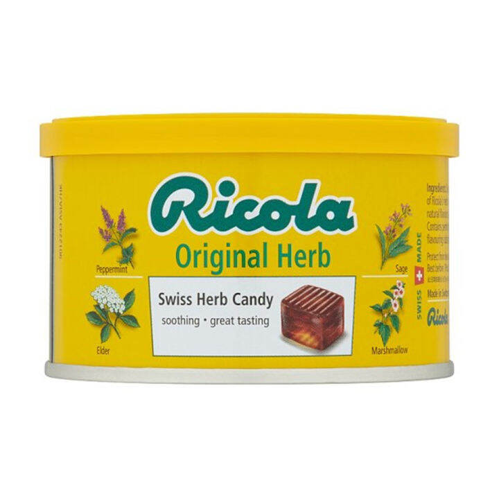Ricola Swiss Herb Candy 100g (Original/Honey Lemon) | Lazada