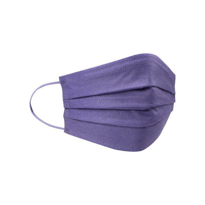 Govek ASTM LEVEL 3 Tri-color disposable protective mask lavender purple ...