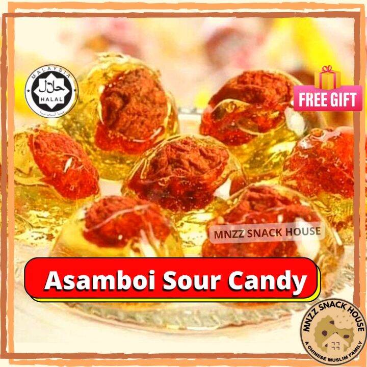 [ BUY 5 FREE 1] Halal Sour Asamboi Candy Sweet Sour Gula Masam Asam Boi ...