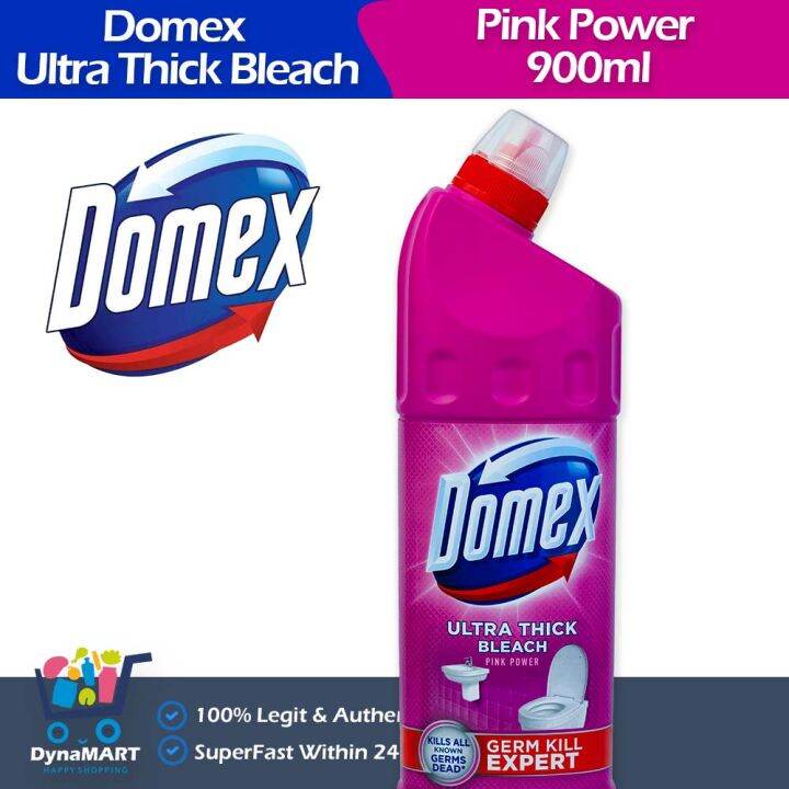 Domex Ultra Thick Bleach Pink Power 900ml DynaMart Official Store Free ...