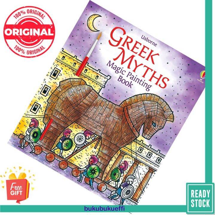 Greek Myths Magic Painting Book - CHILDREN PAINTING BOOK | Lazada