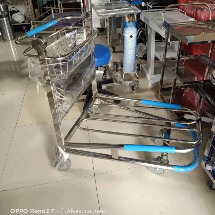 Trolli Bandara Serbaguna/ Airport Stainless Trolley/ | Lazada Indonesia