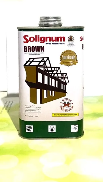 Solignum Wood Preservative- Brown 1 Liter | Lazada PH