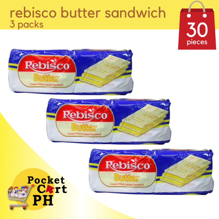 Rebisco Butter Sandwich 3 packs | Lazada PH