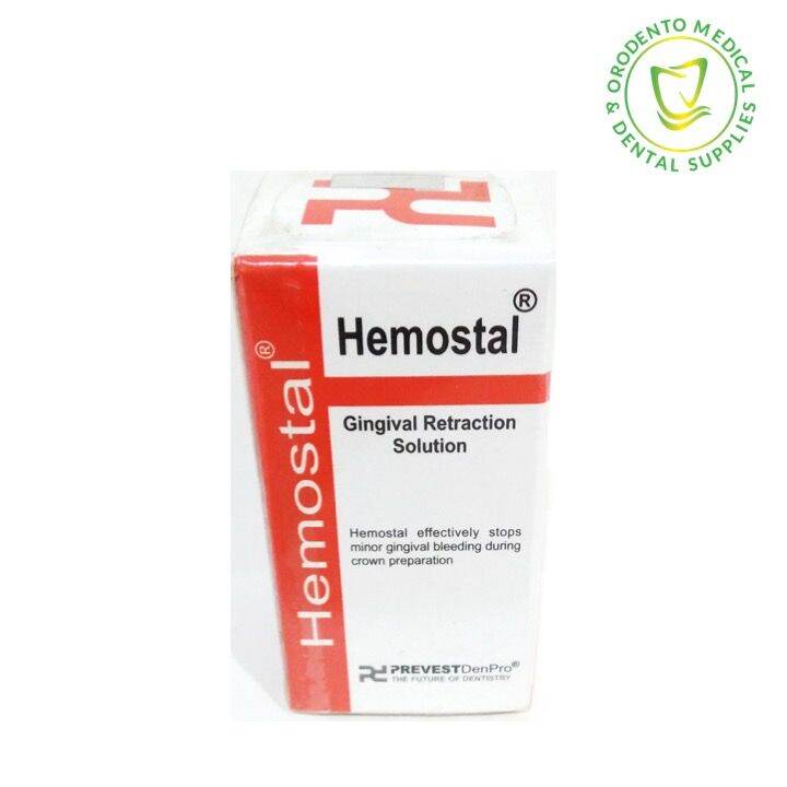 Hemostal Solution Gingival Retraction 15ml Prevest Denpro Dental ...