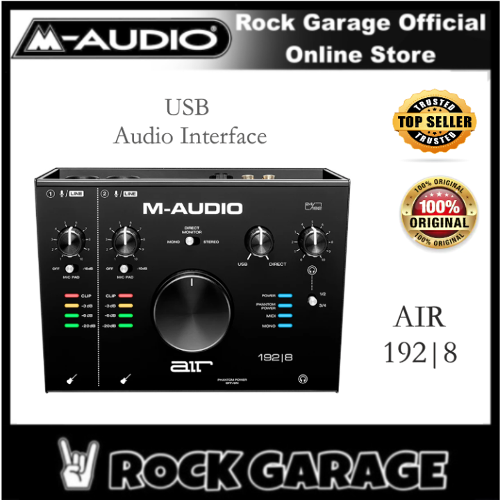 M-Audio AIR 192|8 USB Audio Interface | Lazada