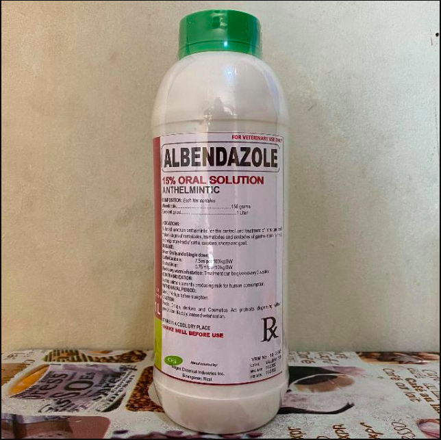 ALBENDAZOLE 15% ORAL 1L VETGEN | Lazada PH