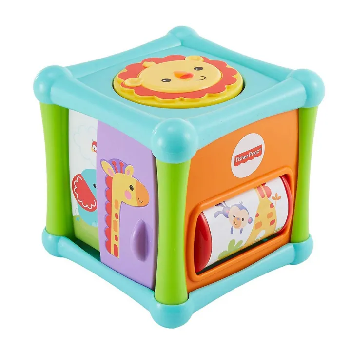 ของเล่นเสริมพัฒนาการ Fisher Price ฟิชเชอร์ ไพรส์ Infant Activity Block ...
