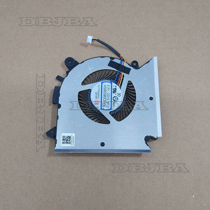Laptop CPU Fan For MSI GF63 8RC 8RD MS-16R1 MS-16R2 PABD08008SH N413 5V ...