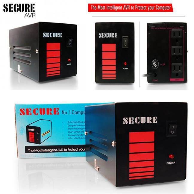 SECURE AVR 500 Watts (3 ports of 220v each) | Lazada PH