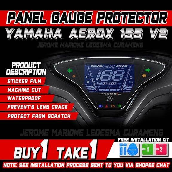 PANEL GAUGE PROTECTOR YAMAHA AEROX V2 | Lazada PH