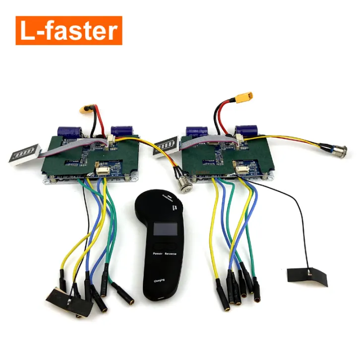 L-faster 4WD Electric Skateboard All Wheel Drive Controller Board With ...