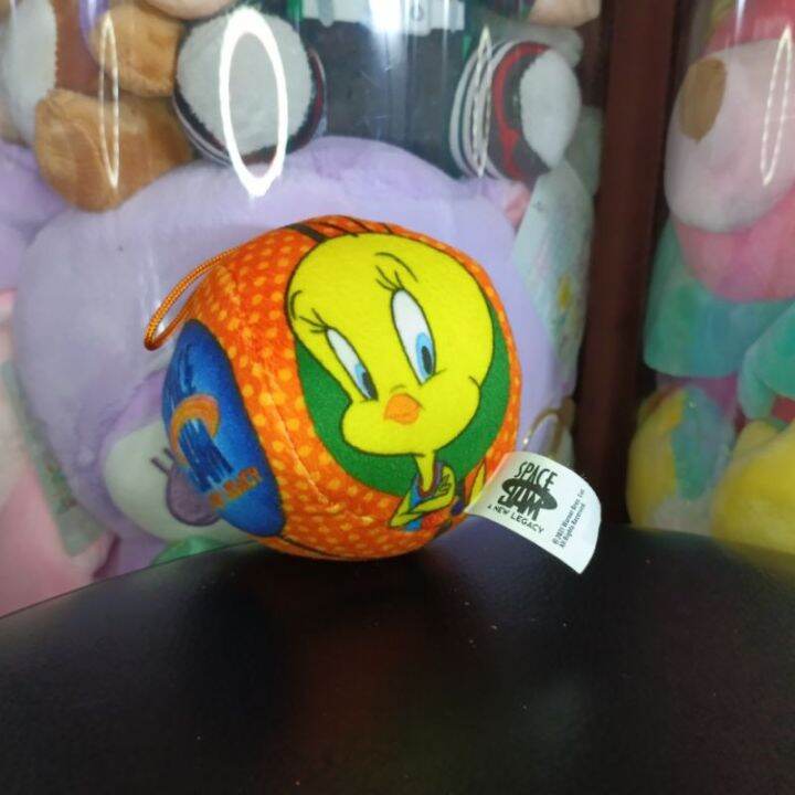 Space Jam Tweety Bird Ball Plush Cute Stuffed Toy Plushie CMY39P ...