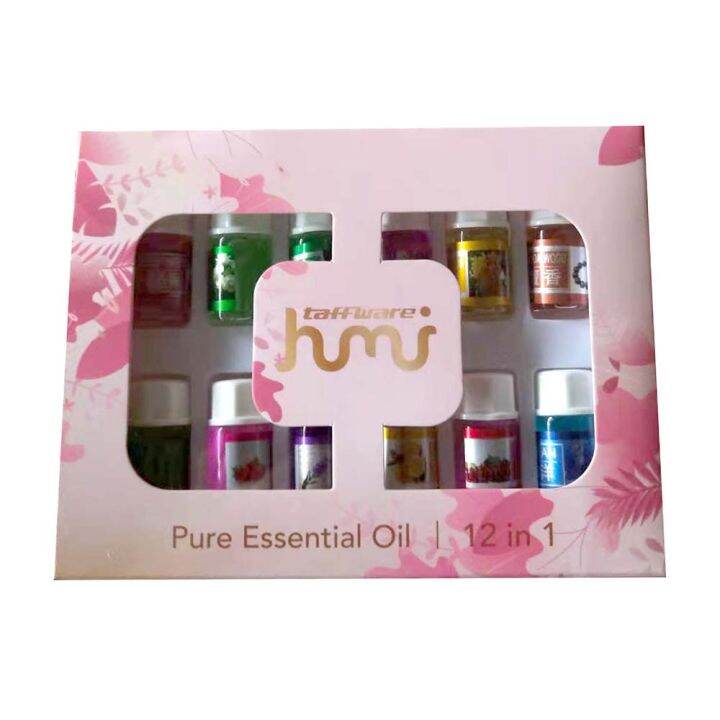 HUMI Pure Aroma Essential Fragrance Minyak Aromatherapy 12 in 1 3ml ...