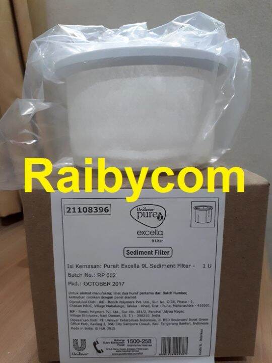Saringan Pureit Excella 9 Liter Mikro Filter Serat Micro Pure it MFM ...