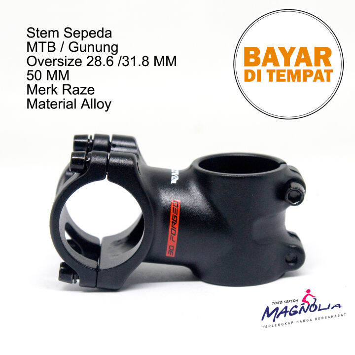 Stem Head Sepeda MTB Gunung Alloy Oversize Merk Raze | Lazada Indonesia